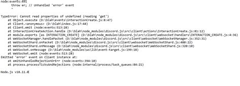The Application Did Not Respond Err Issue Discordjs Guide GitHub