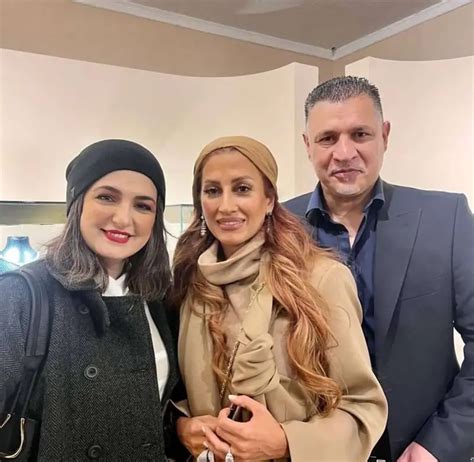 عکس نگاهی به مانتوی شیک و گران همسر علی دایی