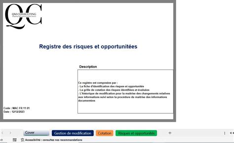🎁 Partage Dun Exemple Danalyse Des Risques Et Opportunités 🎁 Ce Document Répond Aux Exigences