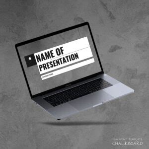 Chalkboard Powerpoint Template MasterBundles