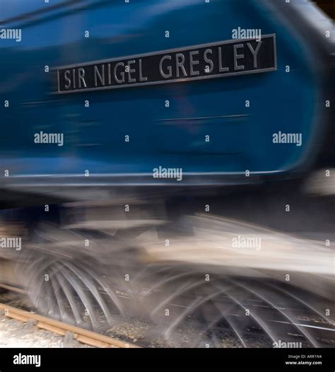 Lner Class A4 Pacific 4 6 2 Sir Nigel Gresley At Speed Goathland North Yorkshire Moors Railway