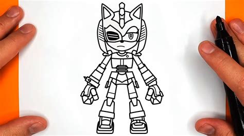How To Draw Rusty Rose Amy Rose How To Draw Rusty Rose Sonic Prime Easy Drawing