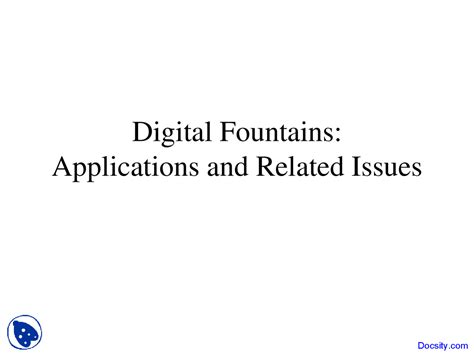 Applications And Related Issues Buisness Management Lecture Slides Docsity