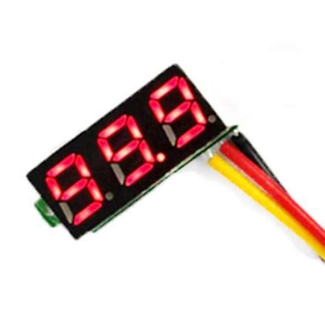 North Bring Ultra Small Green Digital DC Inch Ultra Small Digital DC Voltage Meter LED