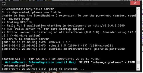 Developing And Rails Install Ruby On Rails In Windows —and Postgres