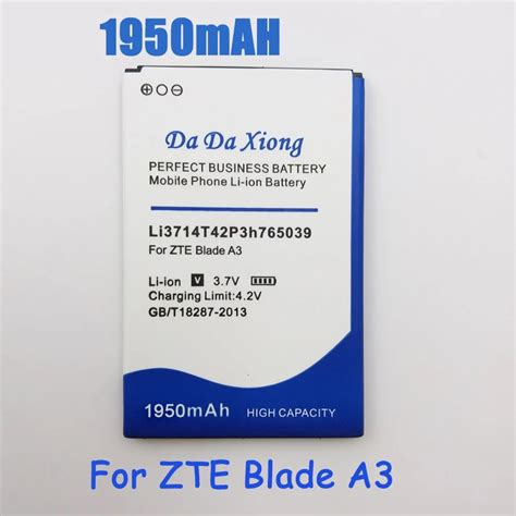 Mah Li T P H Battery For Zte Blade A T Af T A Af In Mobile Phone