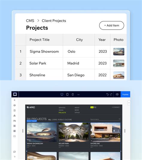 CMS でシームレスな Web デザインを Wix Studio