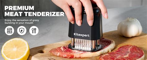 Kitexpert Meat Tenderizer Tool With 56 Stainless Steel