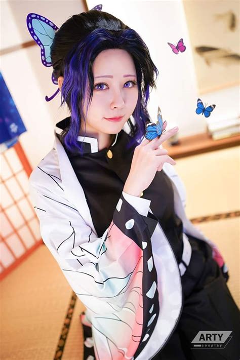 Trùng Trụ Kochou Shinobu Thoát Tục Tựa Tiên Nữ Qua Loạt ảnh Cosplay đẹp