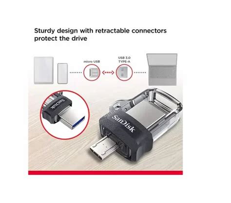 Sandisk Ultra Dual Sddd G I Gb Otg Drive At Piece Sandisk Pen Drive In New