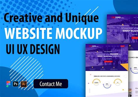 Dinesh Patel On Linkedin Dipi1100 I Will Do Ui Ux Website Mockup