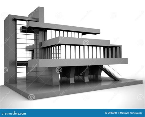 房子设计 库存例证 插画 包括有 发展 现代 房子 建筑 系列 住房 设计 框架 女演员 2982301