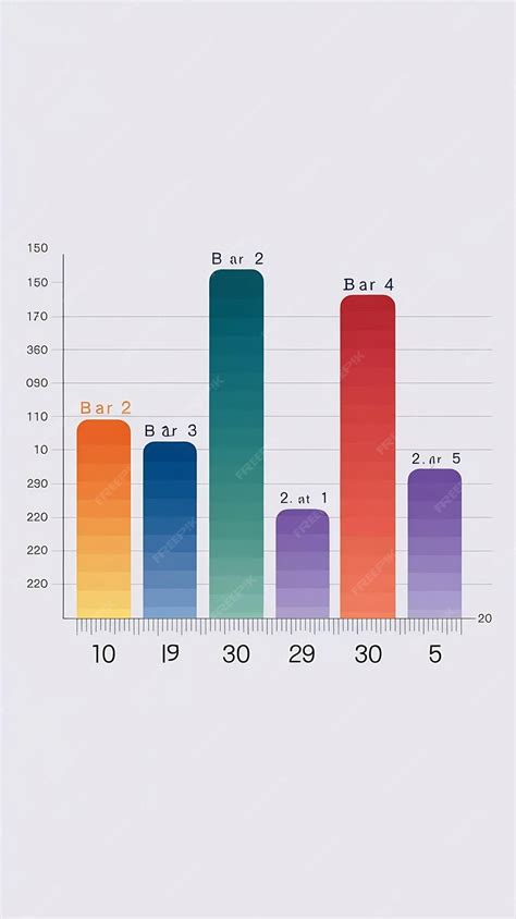 Horizontal Bar Chart Premium Ai Generated Image