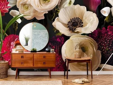 دیزاین خانه با کاغذ دیواری فضای خونت رو با این ایده‌های جذاب، متحول کن ماگرتا