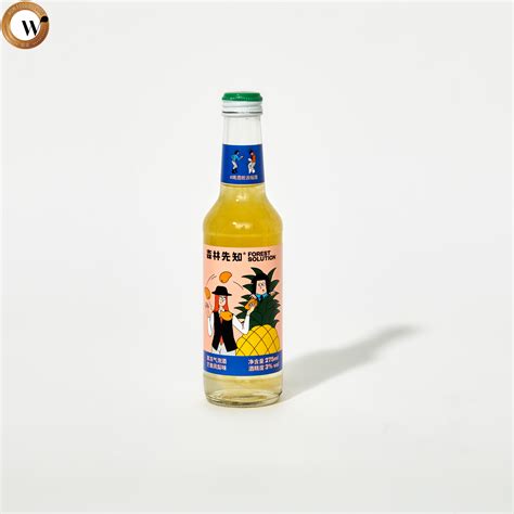 森林先知果冻气泡酒芒果凤梨味 上海冻住天然商贸有限公司 Wow Food Awards 创新食品评鉴大赛