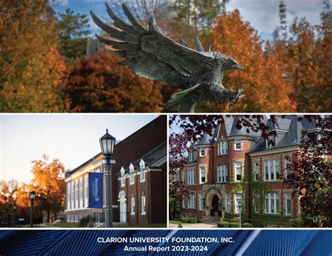 Clarion University Foundation Annual Report 2024 By Pennwest University