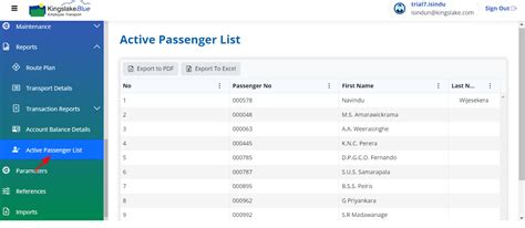 How To Obtain And Active Passener List Report Global Support