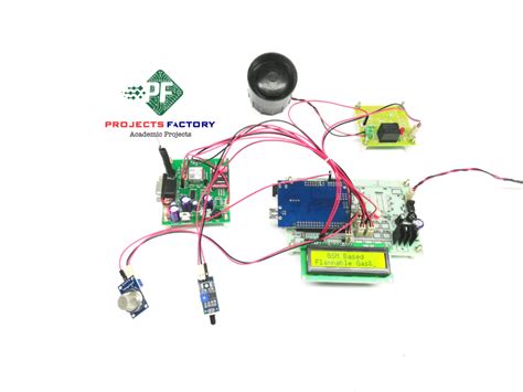 Gsm Based Flammable Gas And Fire Accident Prevention System