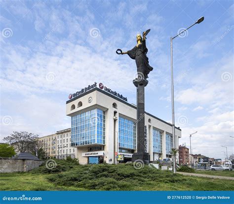 Statue Of Sveta Sofia In Sofia Bulgaria Editorial Image Image Of Europe Bronze 277612520