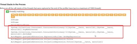 I Have A Blocking Time In The Automapper Projectto In Net Framework