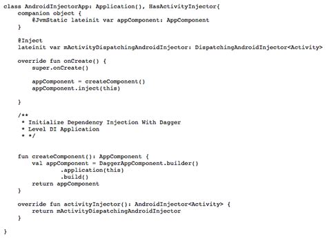 New Android Injector Dagger 2 Mvp Kotlin Awesome Teknologiid