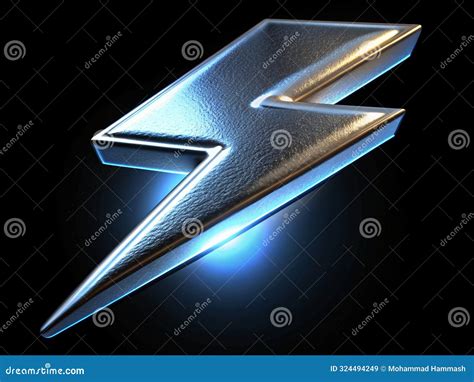 Silver Lightning Bolt Icons Collection Gold Foil Texture Flash Symbol
