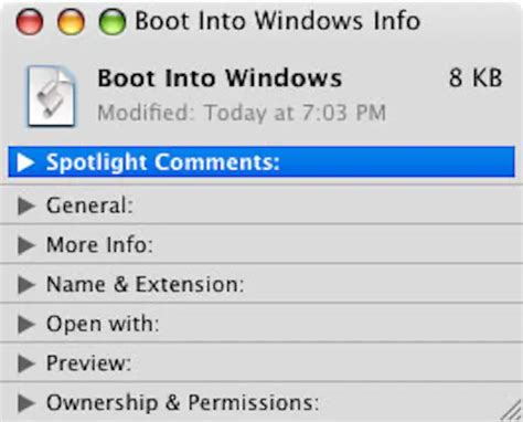 boot into windows with quicksilver macinstruct