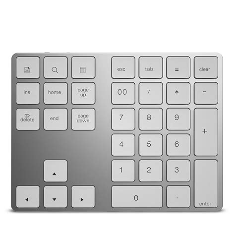 getuscart number keyboard 34 keys numeric keypad usb type c hub