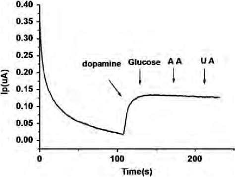 Amperometric Current Time Response Curves For The Sequential Addition Download Scientific