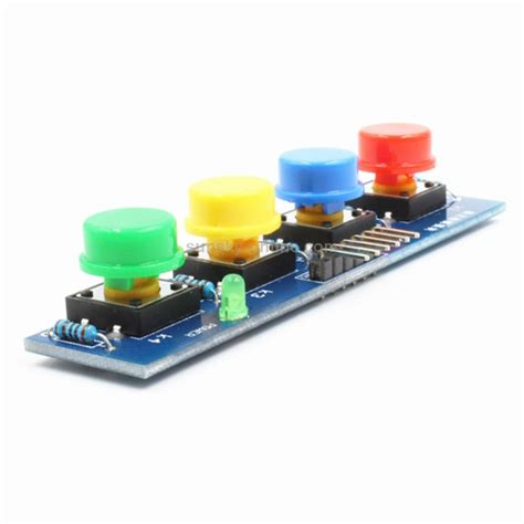 Ldtr Key4 4 키 터치 버튼 모듈 3 Arduino 용 6v 외부 키보드