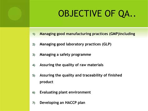 Quality Assurance Ppt Ppt