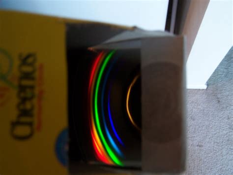 Excursions Cd Cereal Box Spectrometer