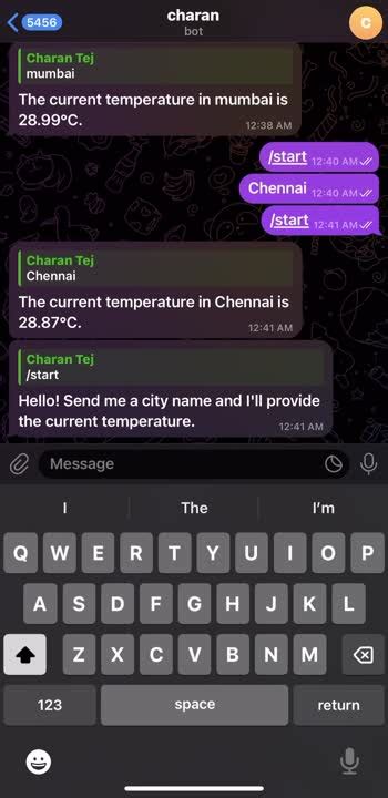 charan teja karni on linkedin creating a telegram bot with python is useful for automating tasks…