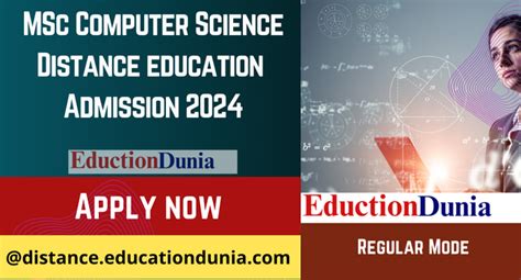 Msc Computer Science Distance Education Admission 2025 Eligibility Last Date Fee