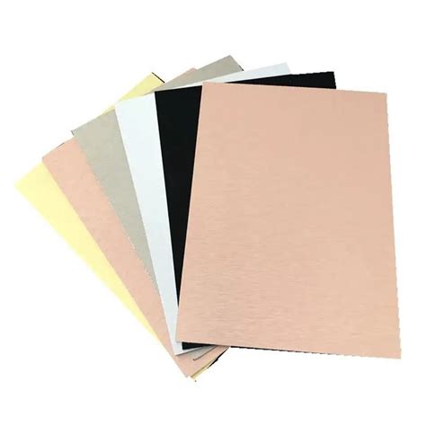 3mm 4mm Brushed Acp Acm Aluminum Composite Panel Acp Sheet