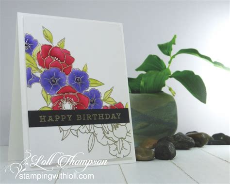 Stamping With Loll Another Split Panel Design