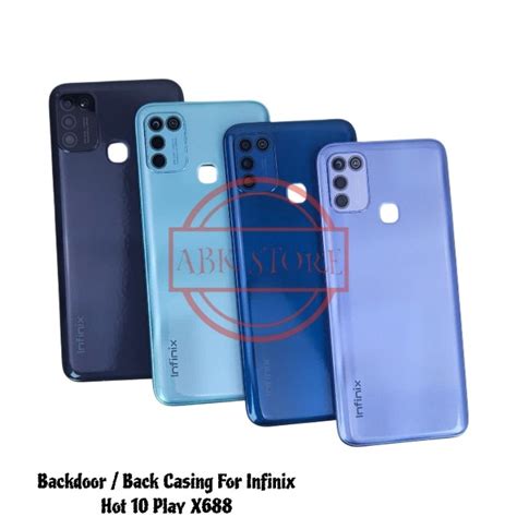 Jual BACKDOOR BACKCOVER BACK CASING FOR INFINIX HOT 10 PLAY X688 TUTUP BELAKANG HOUSING