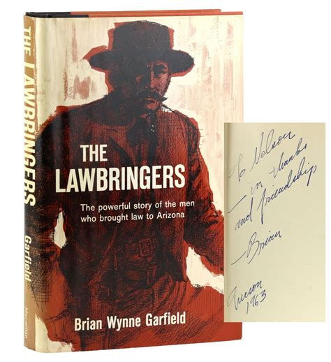 The Lawbringers Signed Brian Wynne Garfield