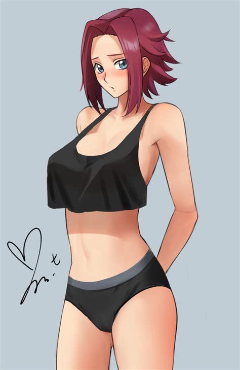 Kouzuki Kallen Code Geass Drawn By Yootenchi Danbooru