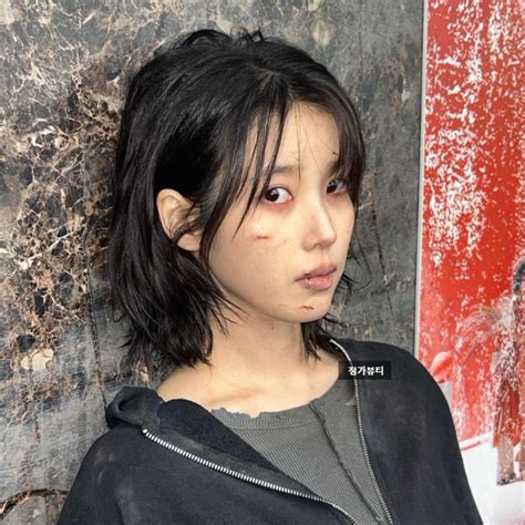 다시봐도 세련된 헤어스타일 아이유 중단발 허쉬컷 레이어드컷 Ft 레전드라 불리는이유 네이버 블로그