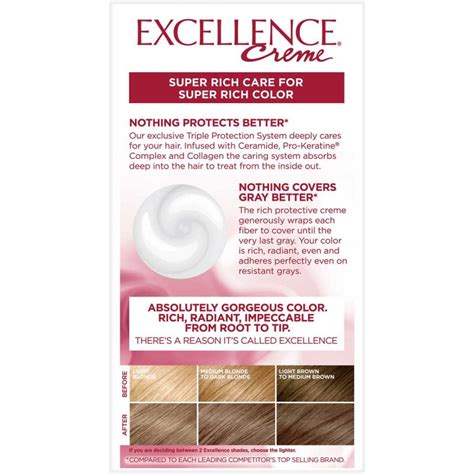 Loreal Paris Tinte Excellence Creme 7bb Rubio Mediano Beige