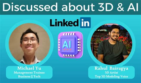 rahul bairagya on linkedin linkedin 3d ai 3dmodeling artificialintelligence artist