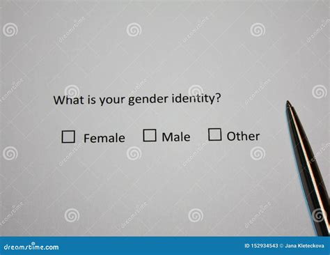 Survey Question What Is Your Gender Identity Female Male Or Other Sexual And Gender Nowadays