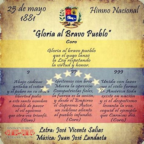 Himno Nacional De Venezuela