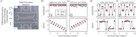 Figure From Spatially Resolving Amplitude And Phase Of Light With A Reconfigurable Photonic