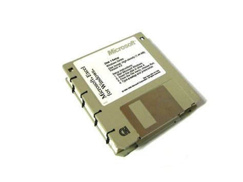 Recycled Microsoft Excel Disk Floppy Disk Notebook