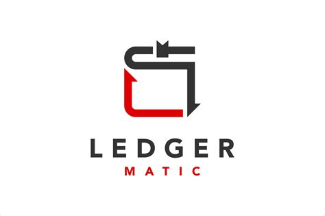 Ledger Software Technology Logo Design Graphic By Lexlinx · Creative