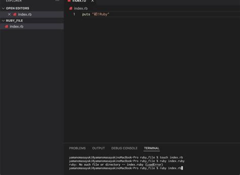【ruby初心者】macでrubyを実際に実行するまでの手順（mkdir編） ちきんまさblog