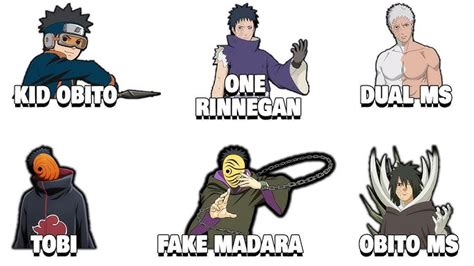 So Many Obito Forms
