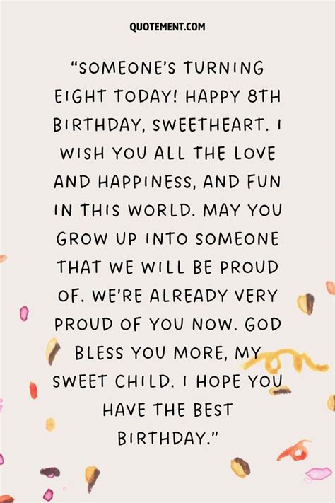 40 Special Happy 8th Birthday Wishes Happy 8th Birthday Happy